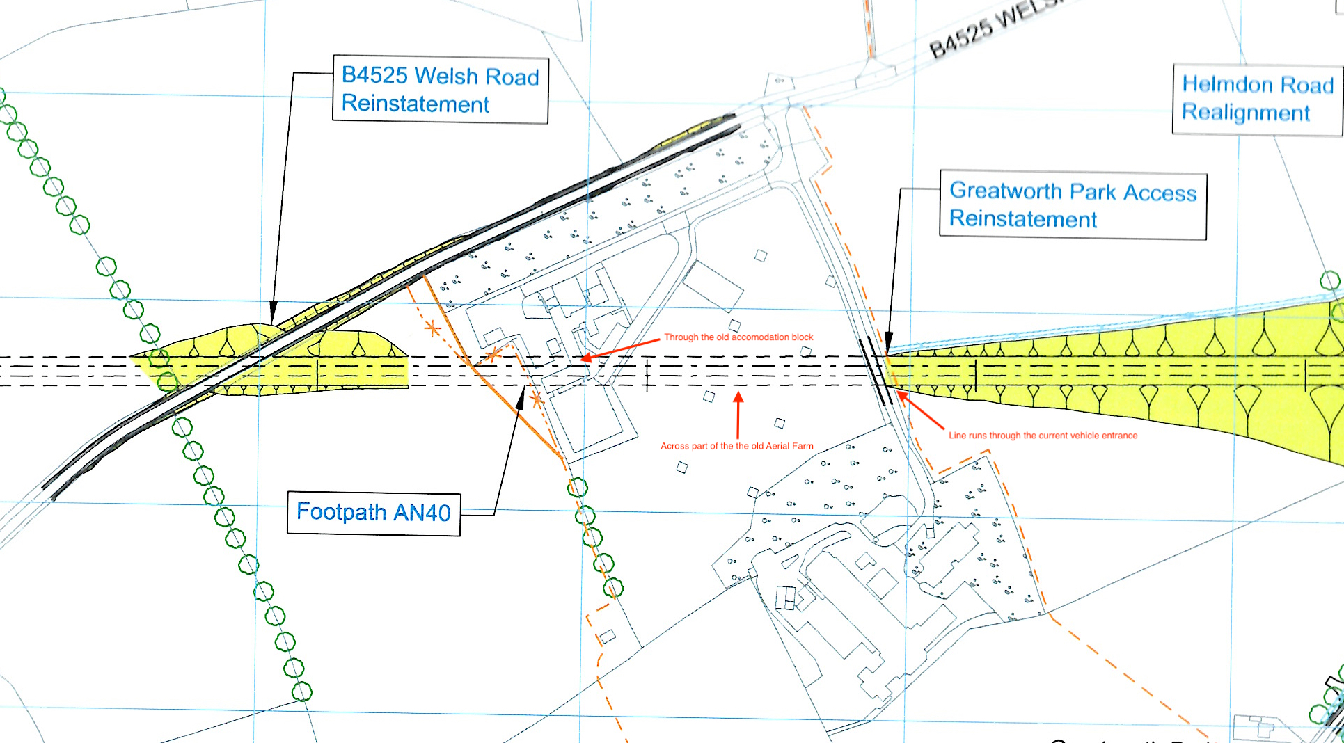 HS2 Plans – RAF Greatworth